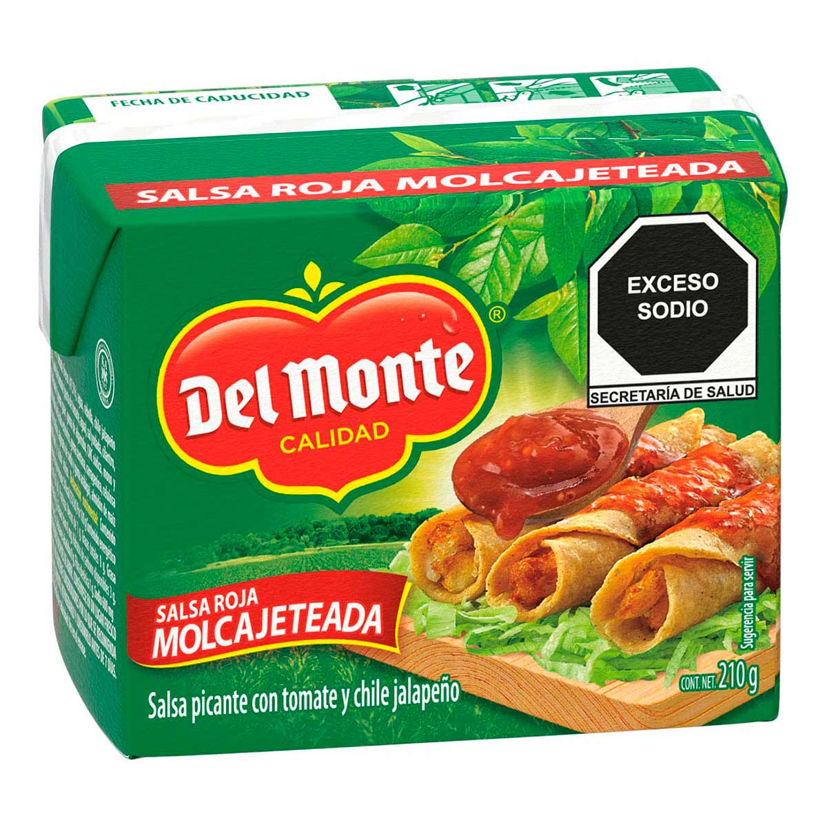 Salsa Roja Del Monte Molcajeteada 210g | Chedraui