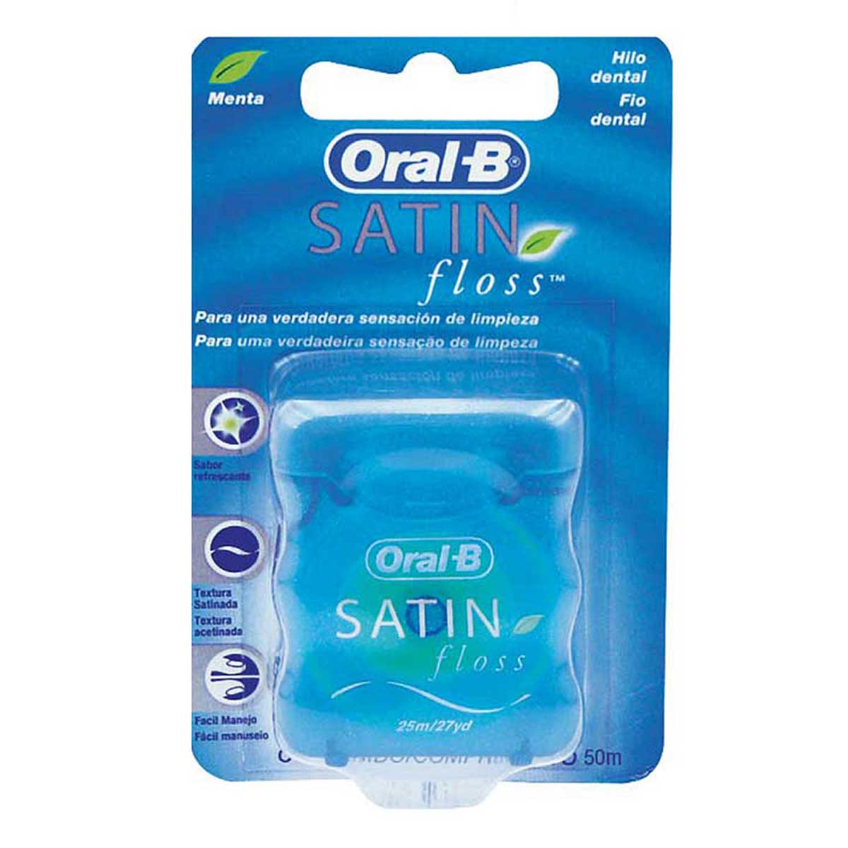 Hilo Dental Oral-B Satin Floss 25m. | Chedraui
