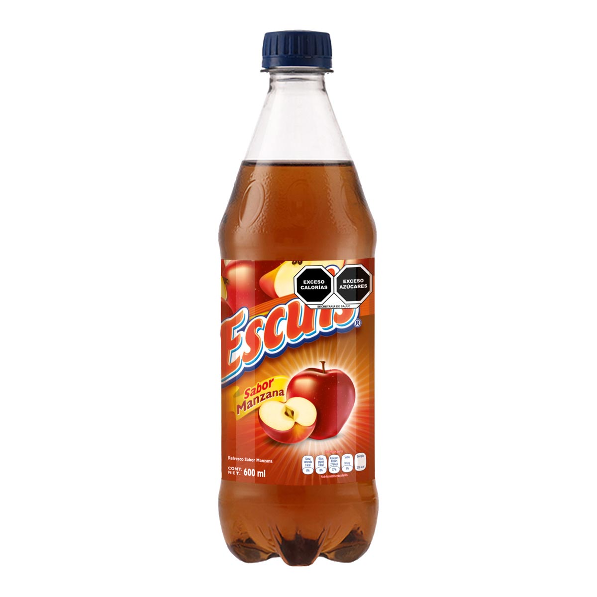 Refresco Frutal Escuis Manzana 600ml | Chedraui