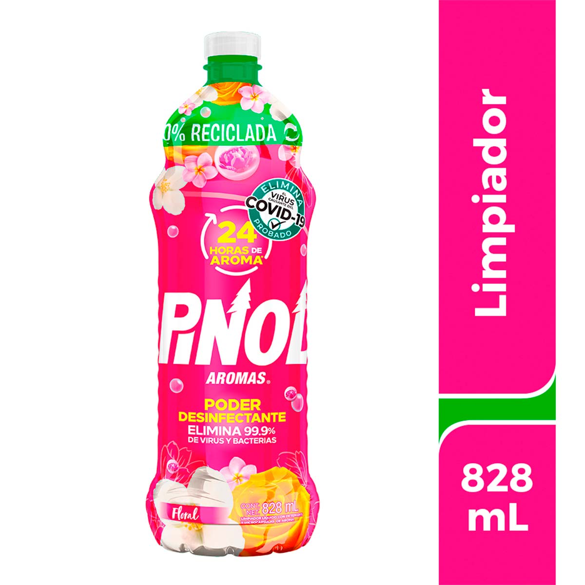 Limpiador Multiusos Líquido Pinol Aromas Lavanda 828ml | Chedraui