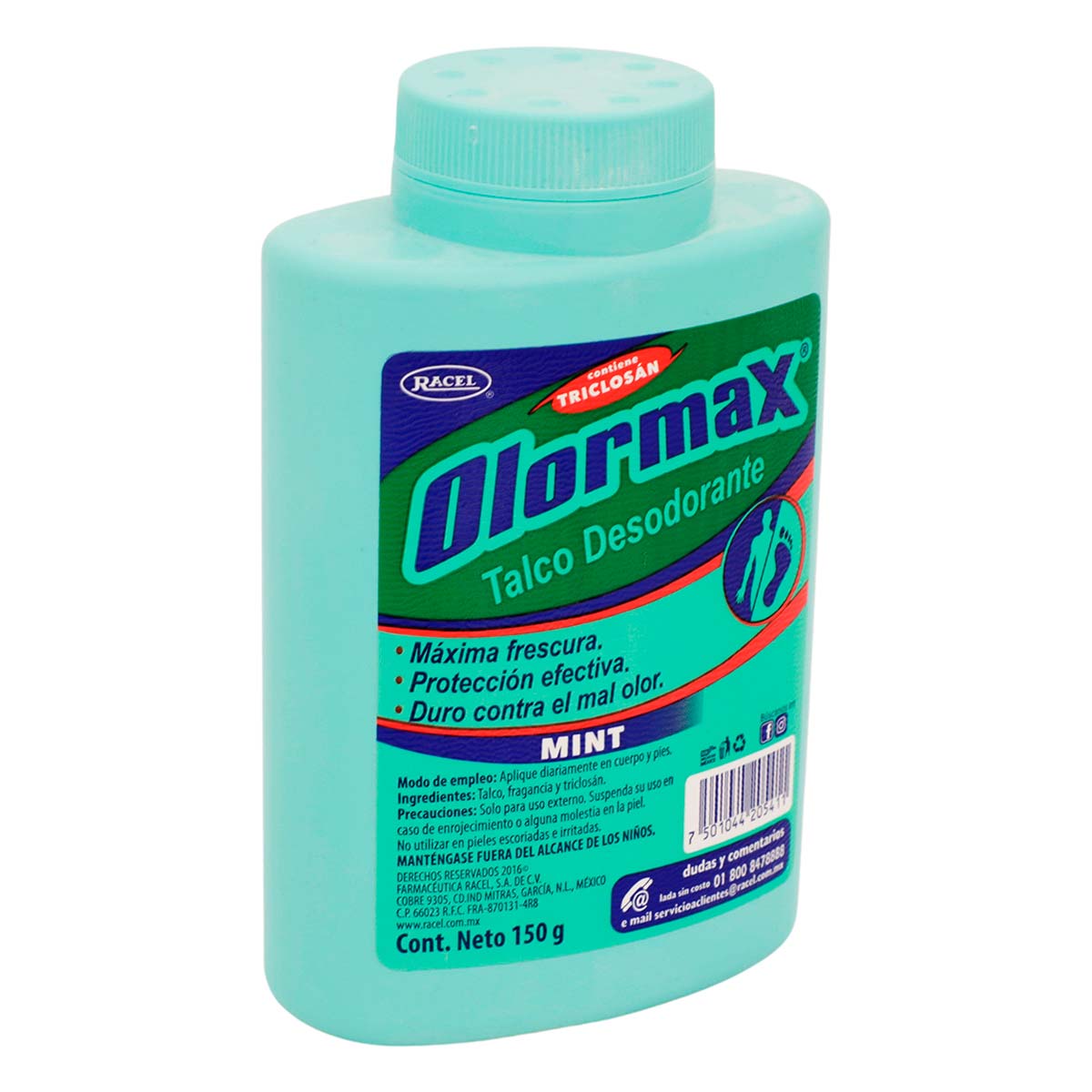Talco Desodorante Pies Olormax Polvo 150g | Chedraui