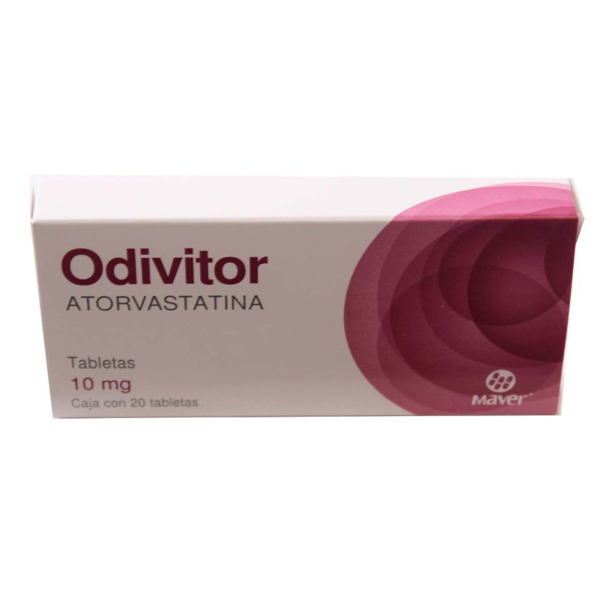 Tabletas Odivitor Atorvastatina Caja con 20 Tabletas de 10mg | Chedraui