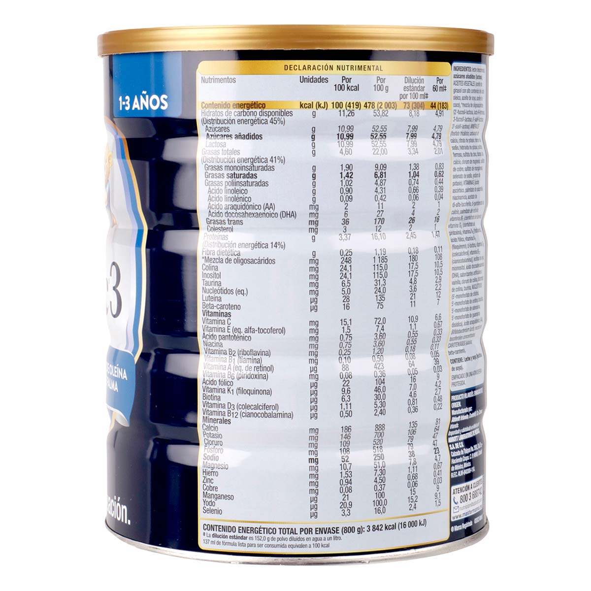 Fórmula Similac 3 800g | Chedraui