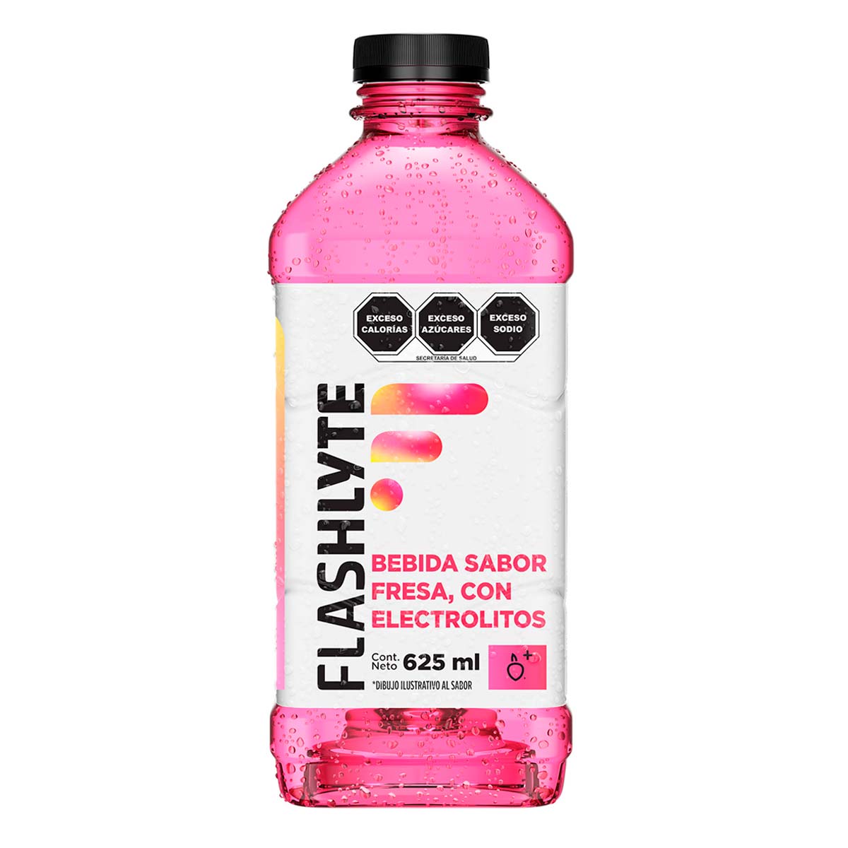 Suero Flashlyte Fresa 625ml | Chedraui