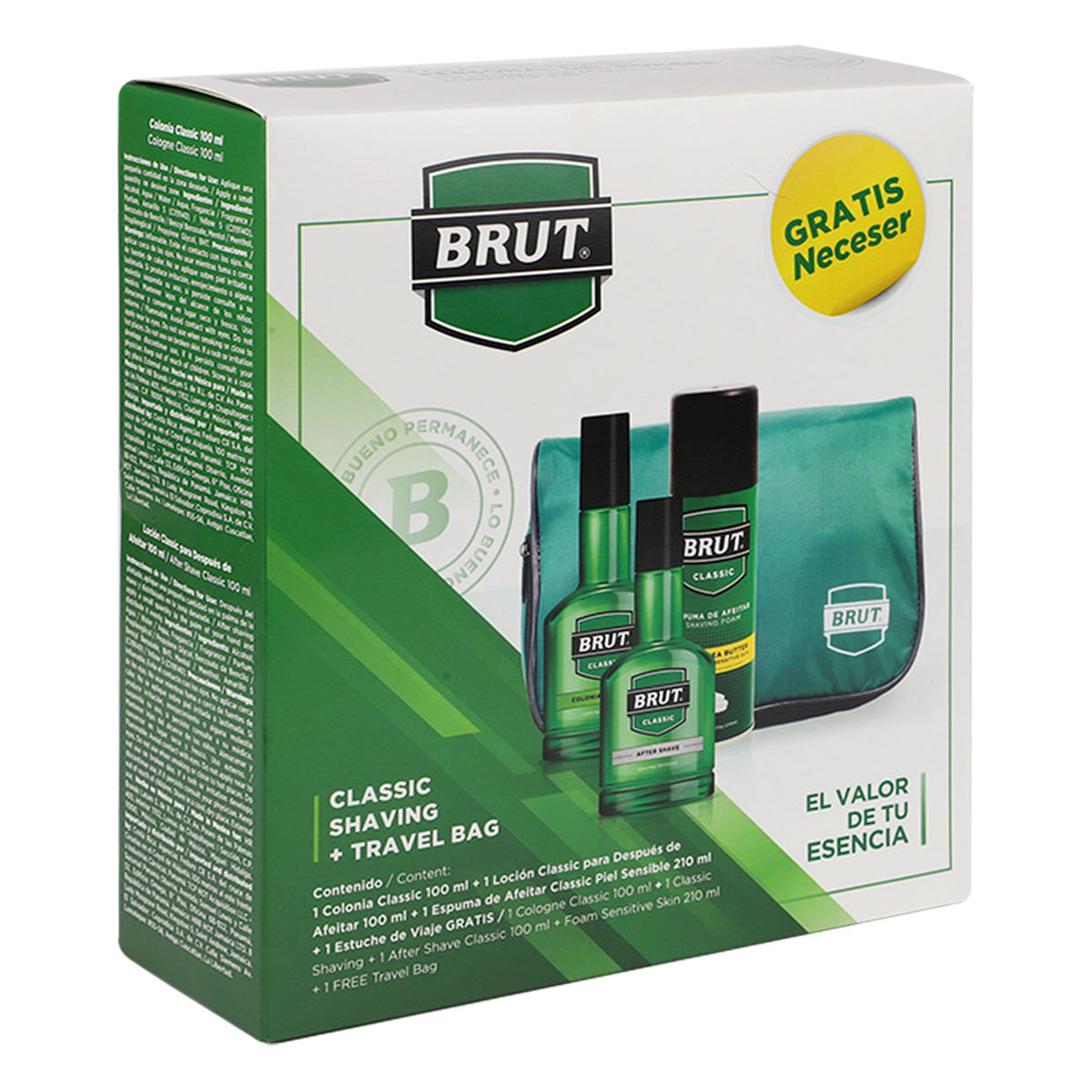 Colonia Brut Classic Caballero Neceser | Chedraui