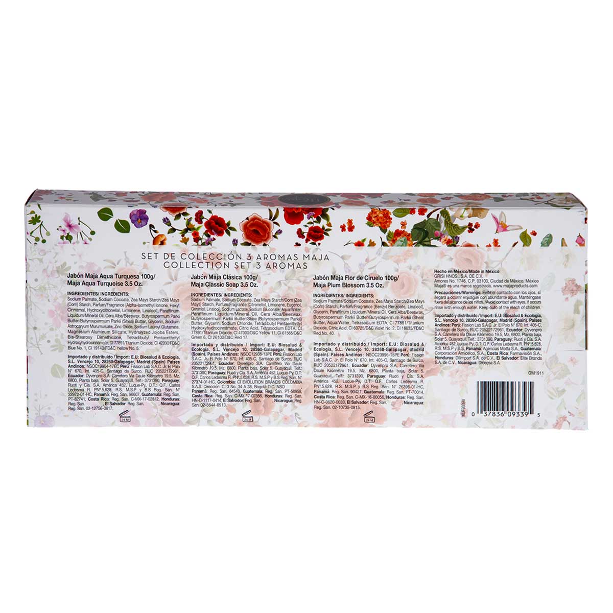 Set Colonia Maja Varios Dama Cofre 3 Jabones | Chedraui