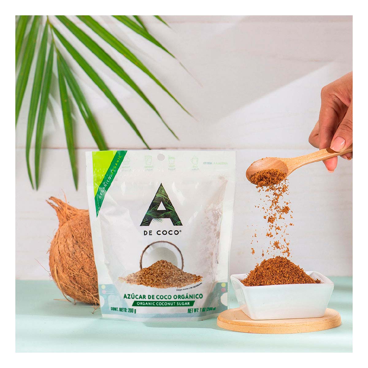 Azúcar A de Coco de Coco Orgánico 200g | Chedraui