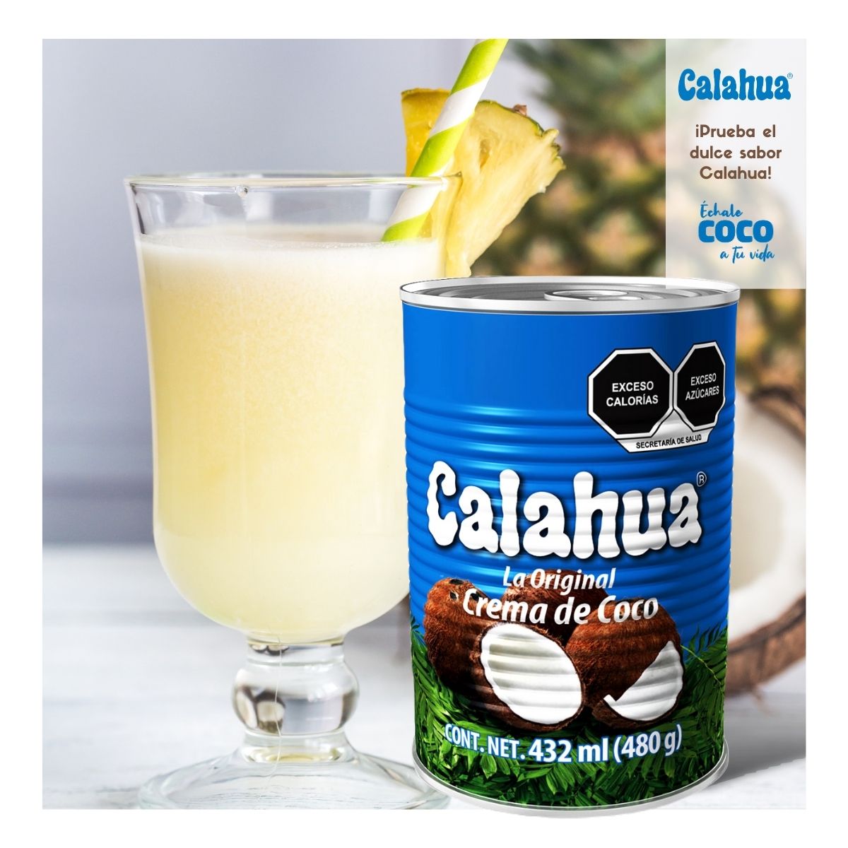 La Original Crema de Coco Calahua 480g | Chedraui