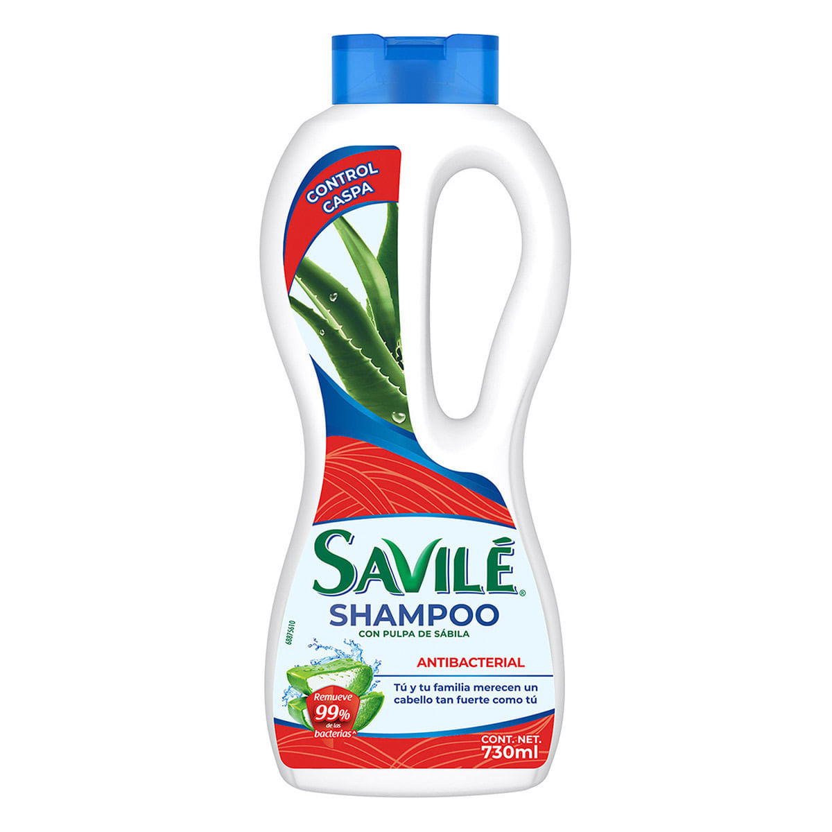 Shampoo Savilé Control Caspa Antibacterial 750ml | Chedraui