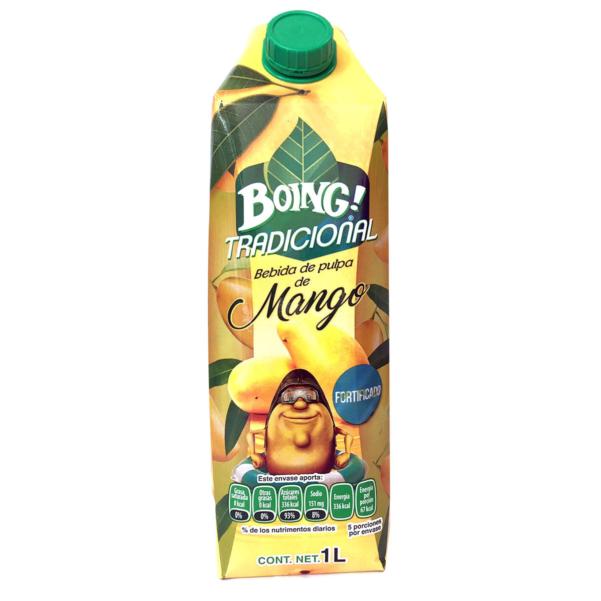 Bebida Boing Tradicional de Pulpa de Mango 1L | Chedraui