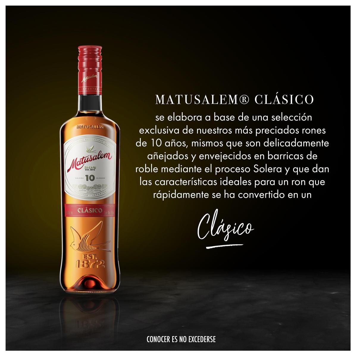 Ron Añejo Matusalem Clásico 750ml | Chedraui