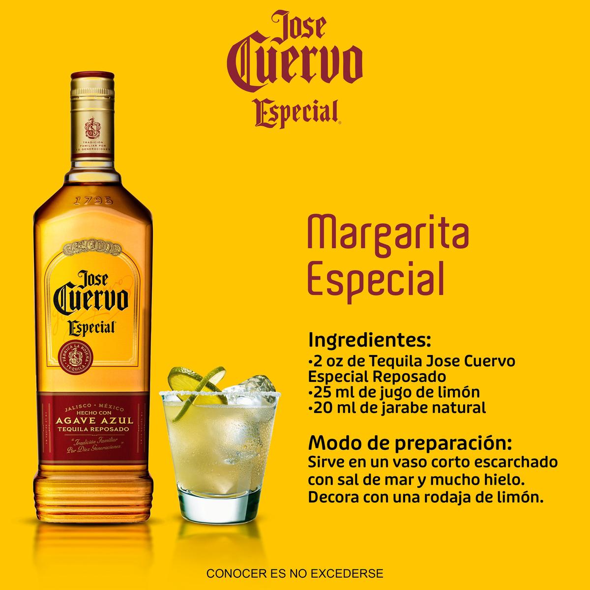Tequila José Cuervo Especial Reposado 695ml | Chedraui