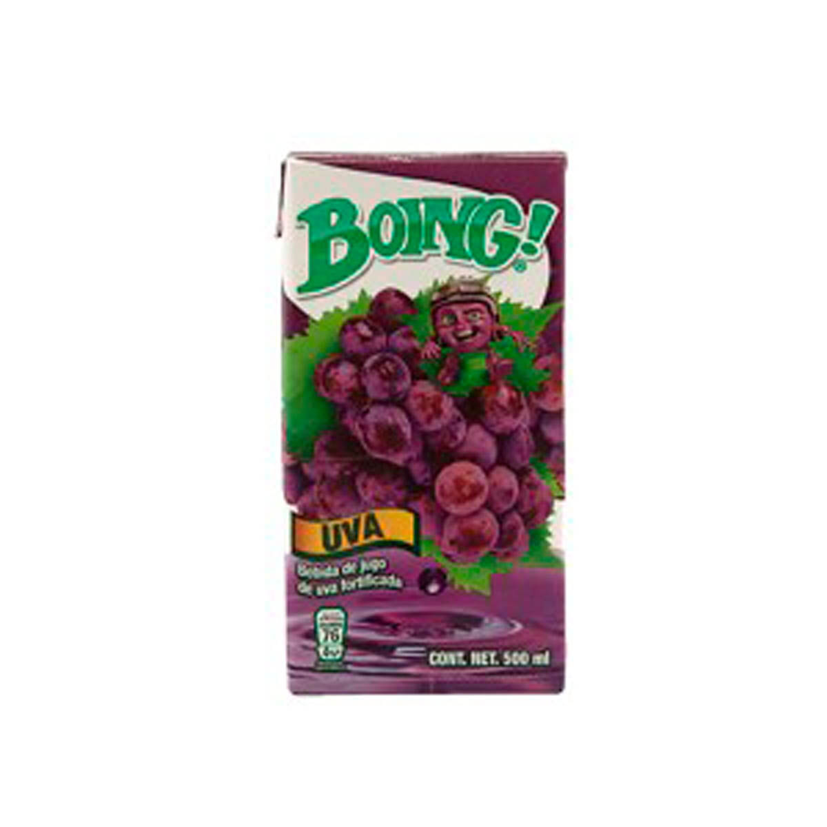 Bebida Boing de Jugo de Uva Fortificada 500ml | Chedraui