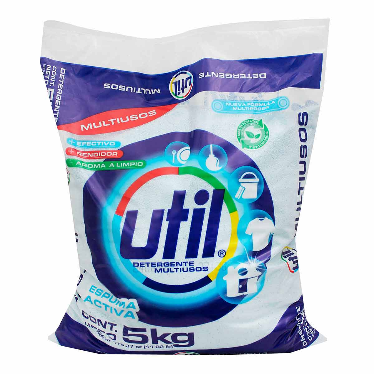 Detergente Util Multiusos Bolsa 5 Kg | Chedraui