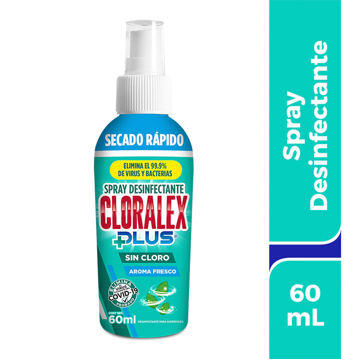 Desinfectante de Superficies en Spray Cloralex Sin Cloro 60ml | Chedraui