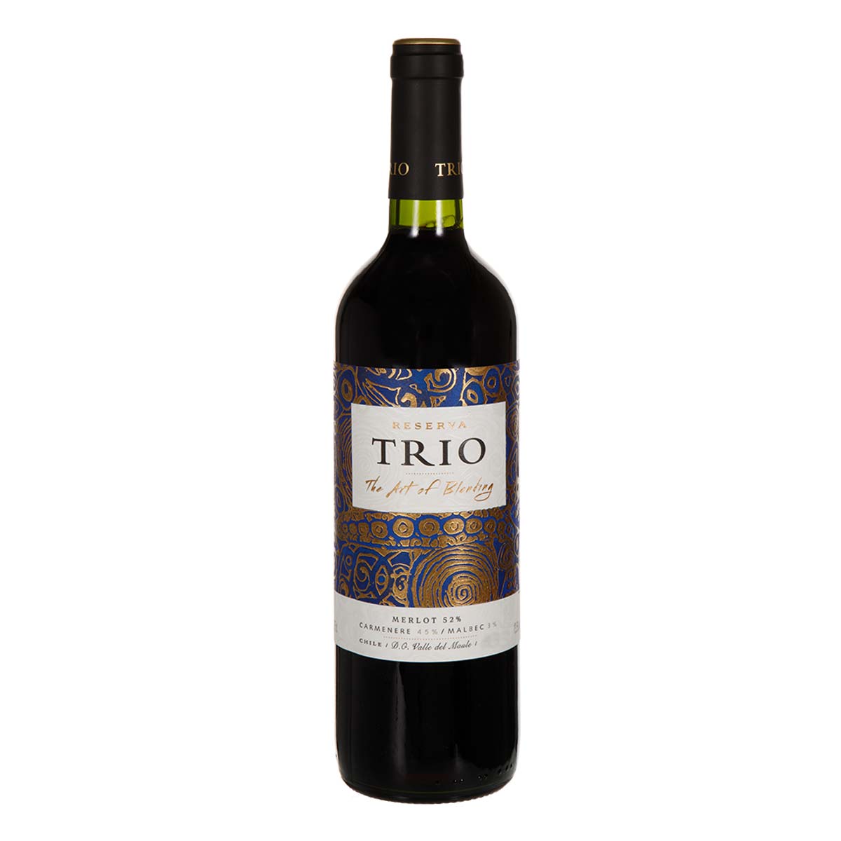Vino Tinto Chileno Trio Merlot 750ml. | Chedraui