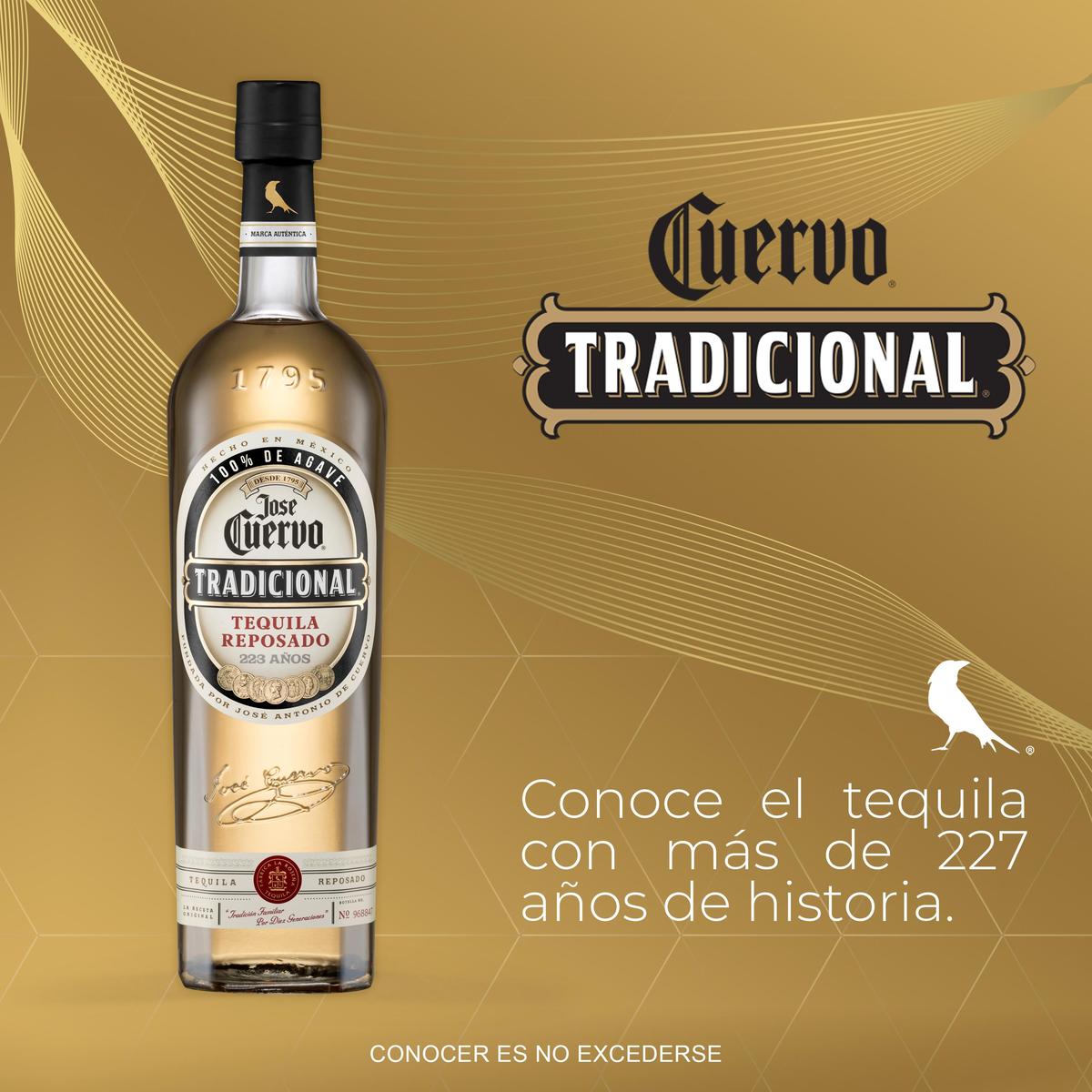 Tequila Jose Cuervo Tradicional Reposado 695ml | Chedraui