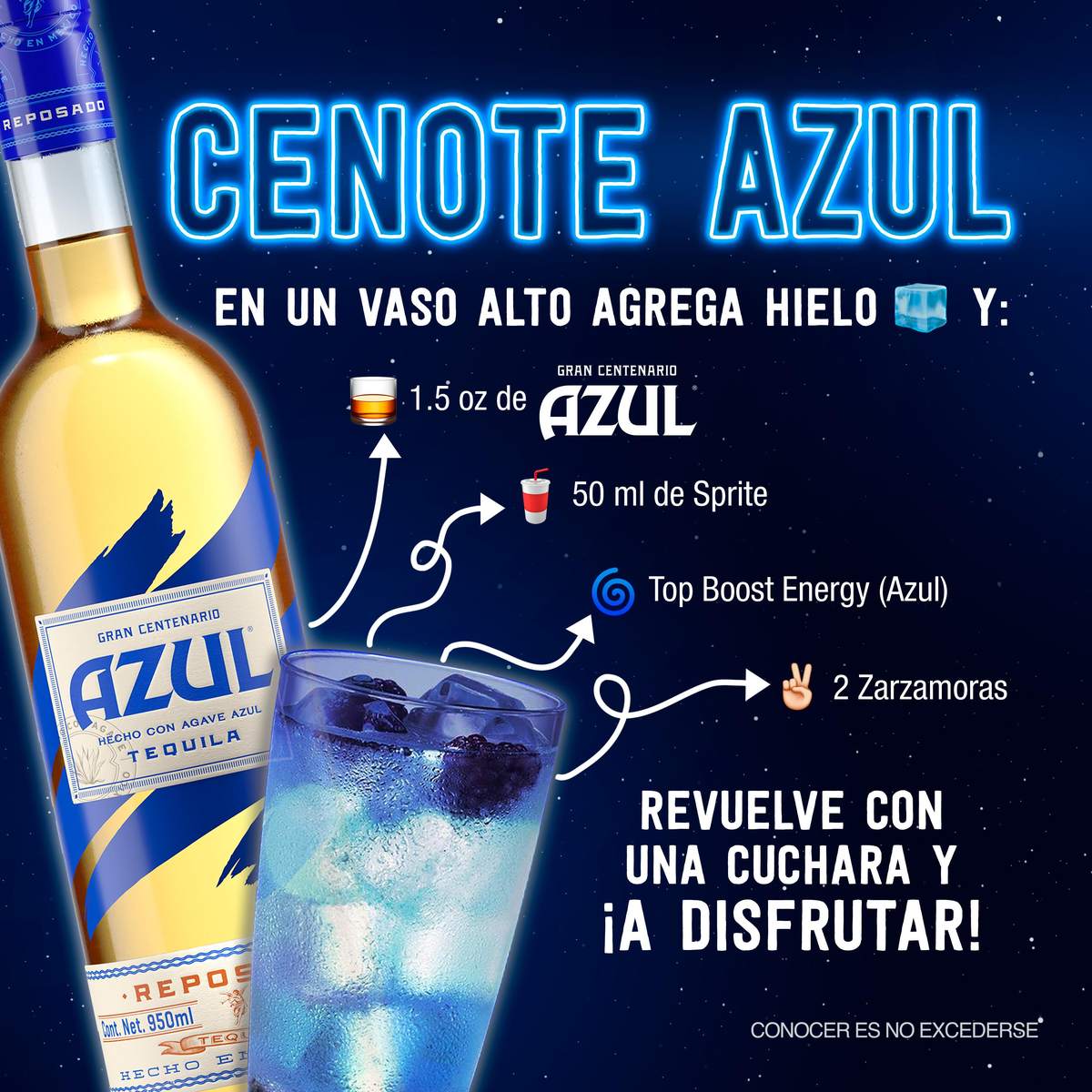 Tequila Reposado Gran Centenario Azul 700ml | Chedraui
