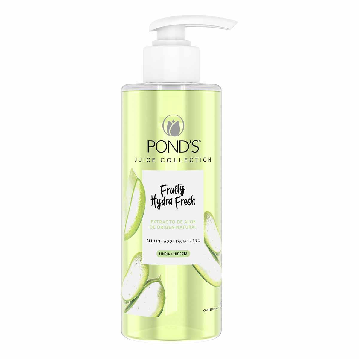 Gel Limpiador Facial Pond's Fruity Hydra Fresh Aloe 200ml | Chedraui