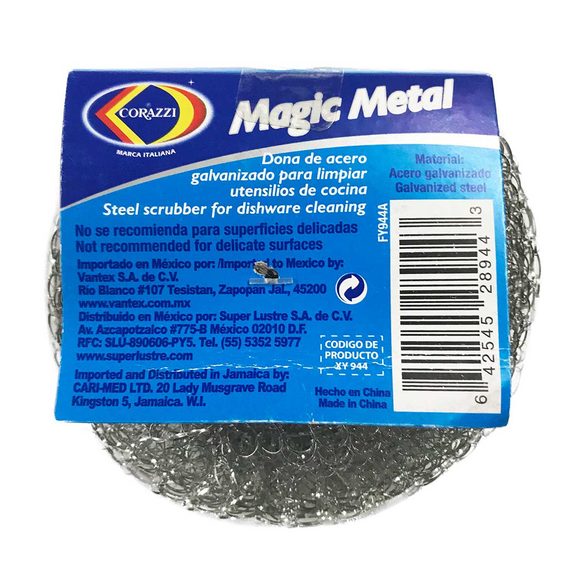Dona de Acero Galvanizado Corazzi Magic Metal | Chedraui