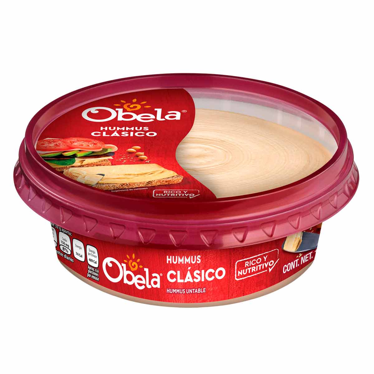 Hummus Obela Clásico 198g | Chedraui
