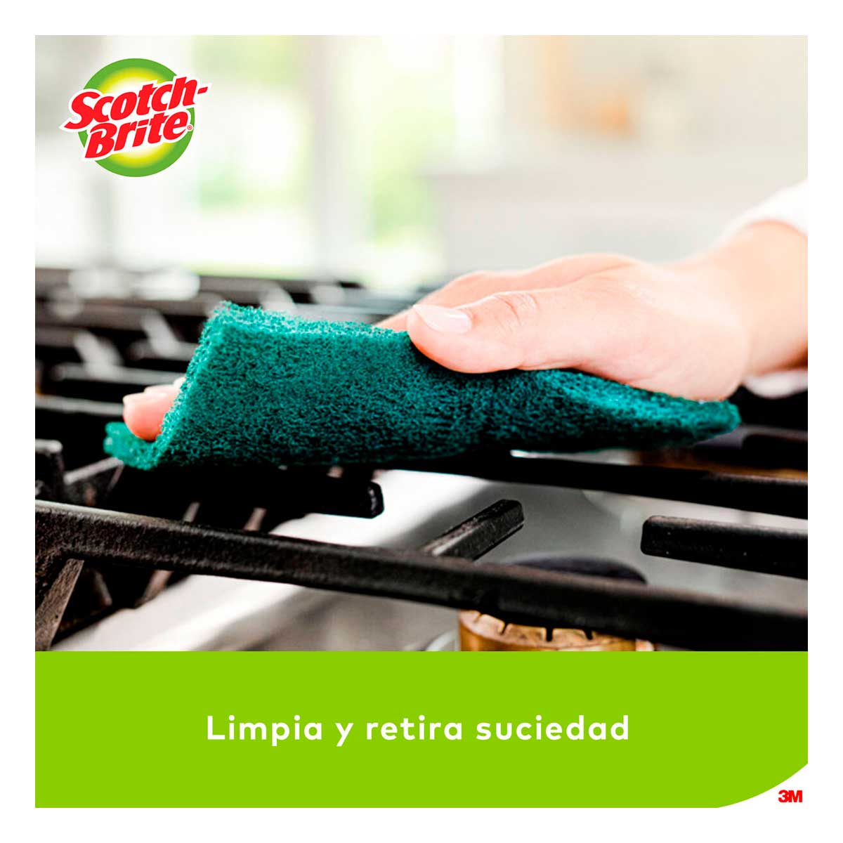 Fibra Verde 3M Scotch Brite Grande Aroma Limón | Chedraui