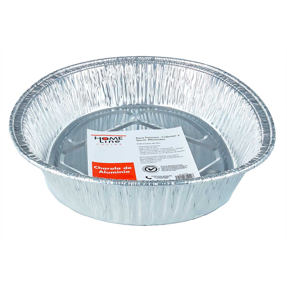 Charola de Aluminio Inix Tipo Pavera Ovalada 7L | Chedraui