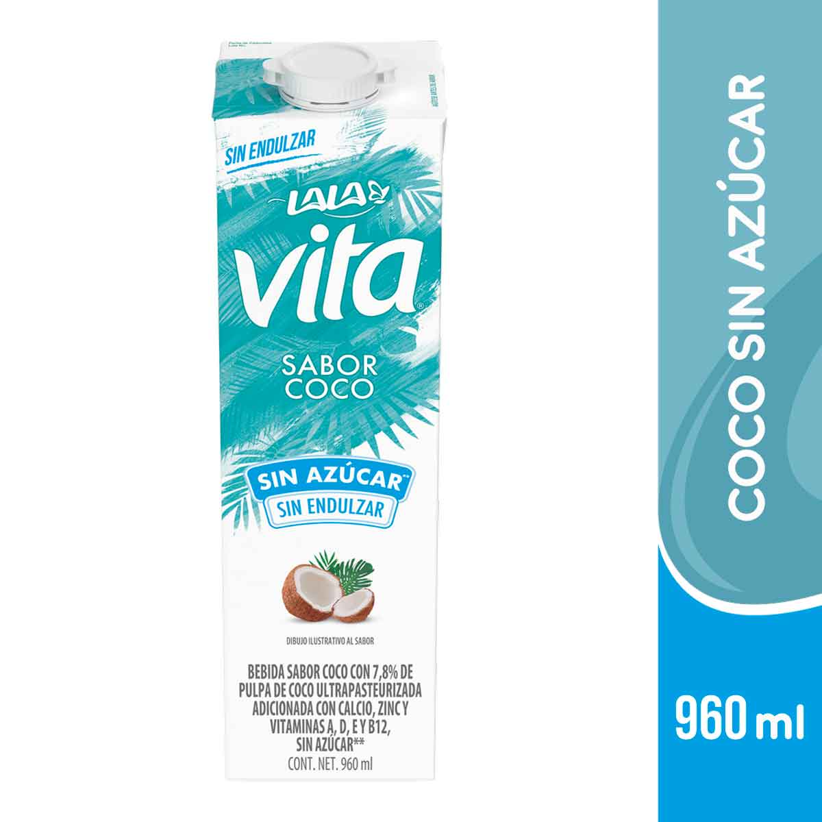 Bebida Lala Vita Coco Sin Azúcar 960ml | Chedraui