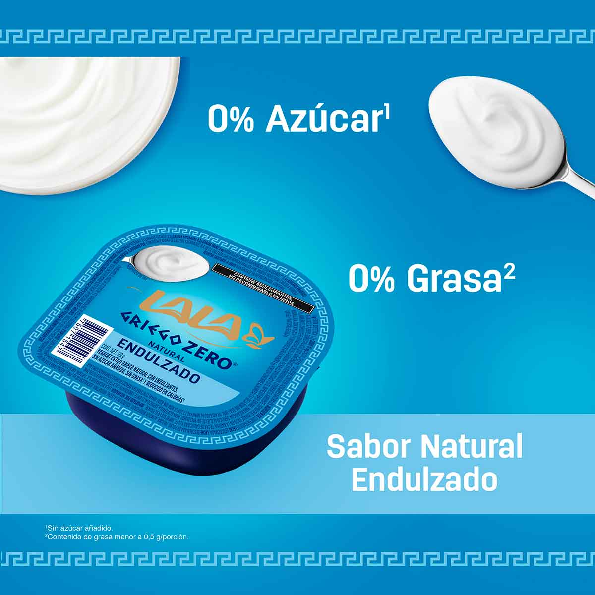 Yoghurt Lala Griego Zero Natural 120g | Chedraui Yoghurt Lala Griego Zero Natural 120g | Chedraui