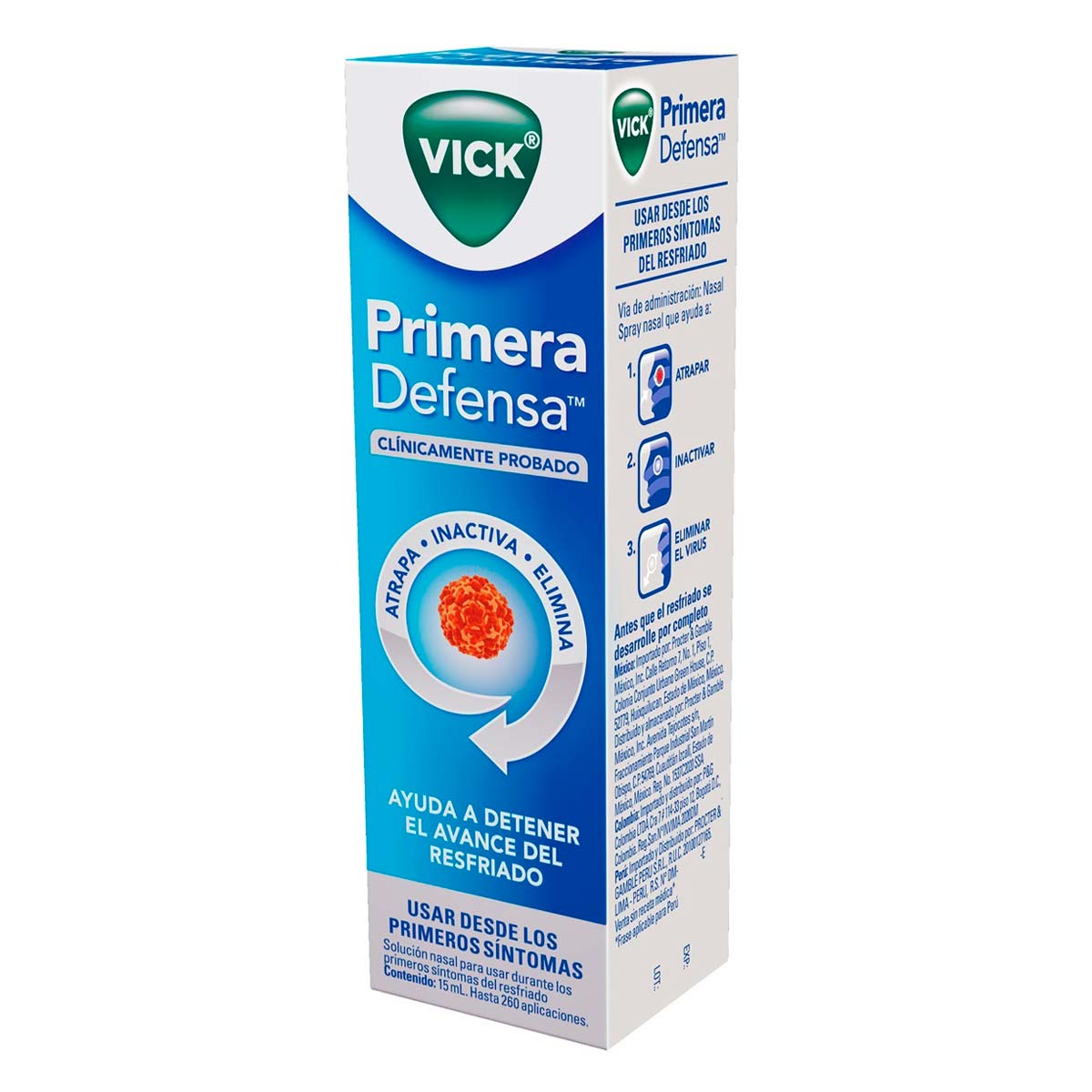 Solución Nasal Vick Primera Defensa 15ml | Chedraui