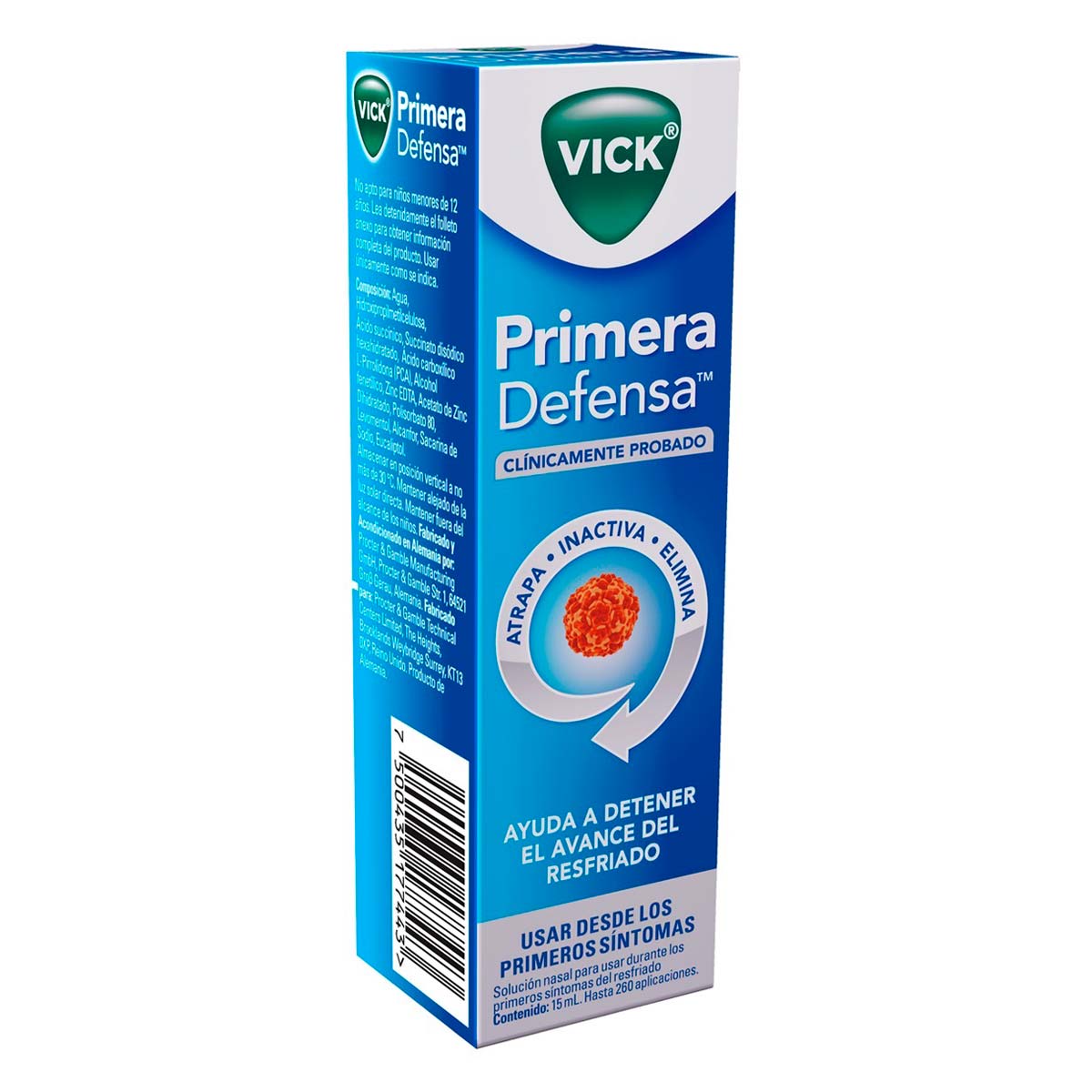 Solución Nasal Vick Primera Defensa 15ml | Chedraui