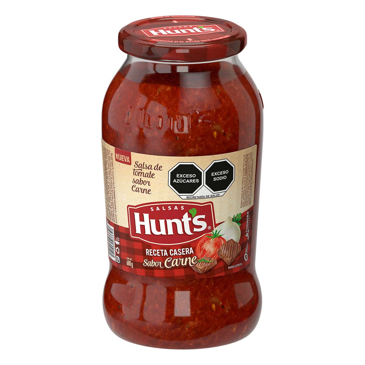 Salsa para Pasta Hunt's Tomate y carne 680g | Chedraui