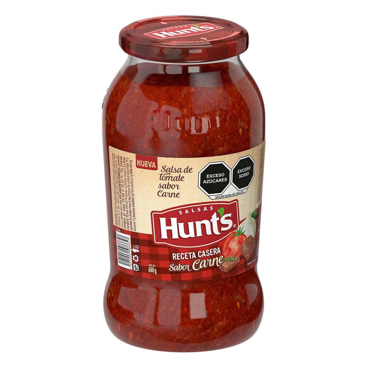 Salsa para Pasta Hunt's Tomate y carne 680g | Chedraui