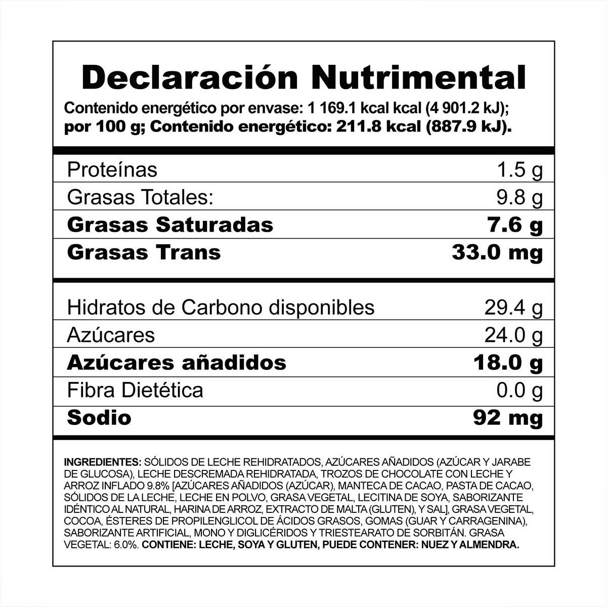 Helado Nestlé Crunch 552g | Chedraui