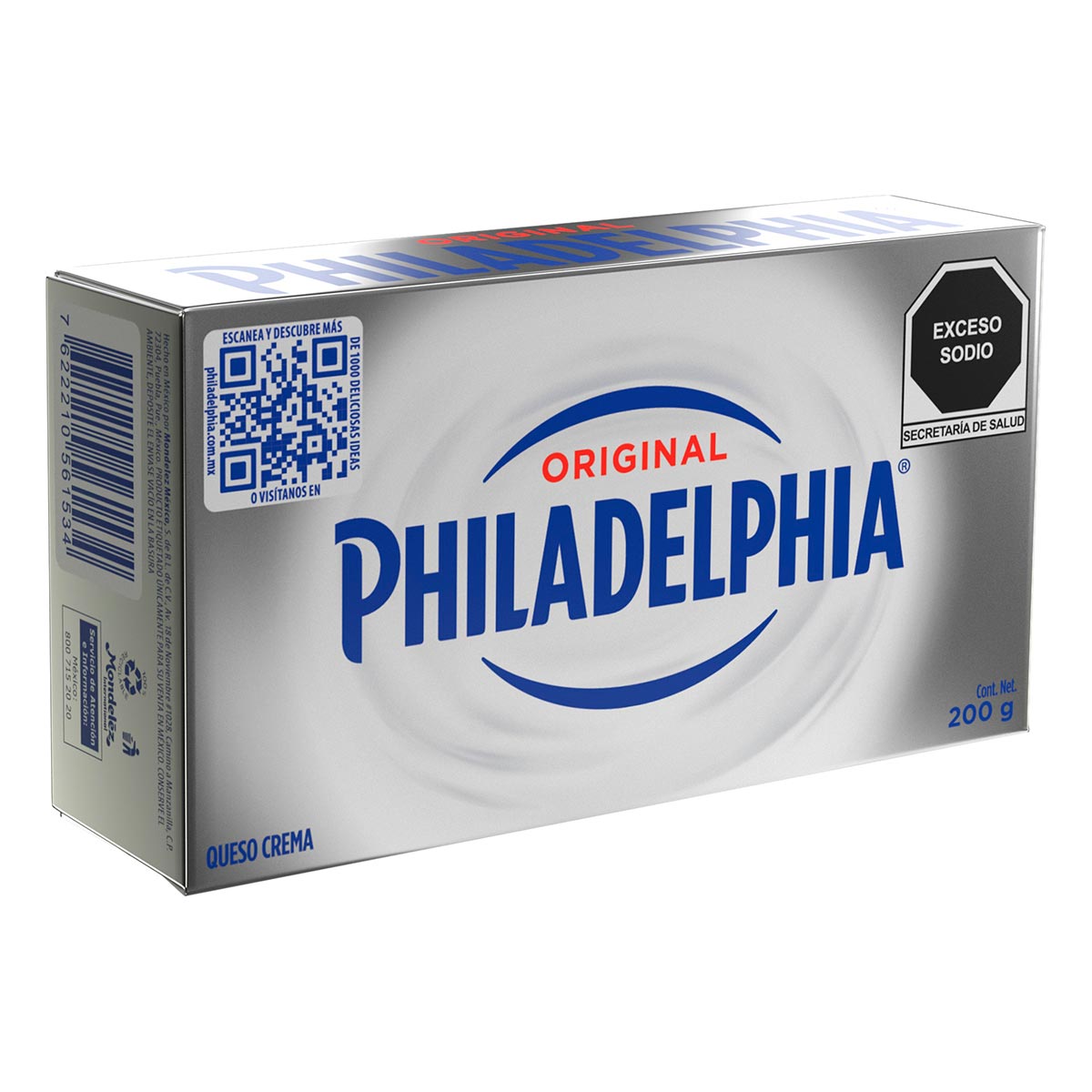 Queso Crema Philadelphia Original 200g | Chedraui