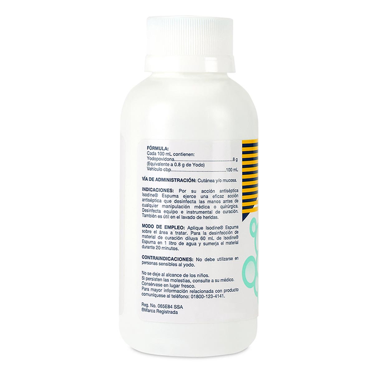 Solución Antiséptica Isodine Espuma Frasco con 120ml | Chedraui
