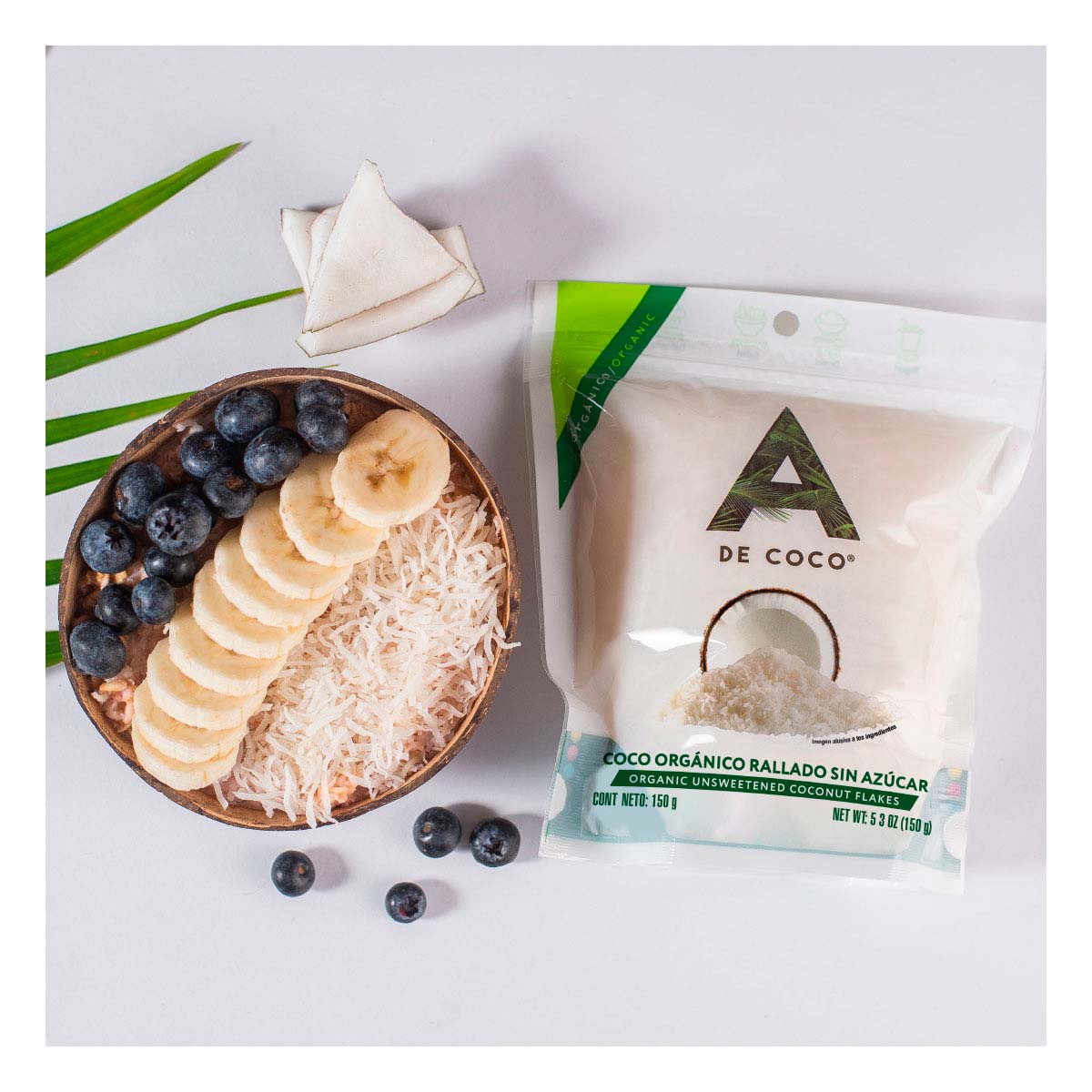 Coco Rallado Deshidratado A de Coco 200g | Chedraui