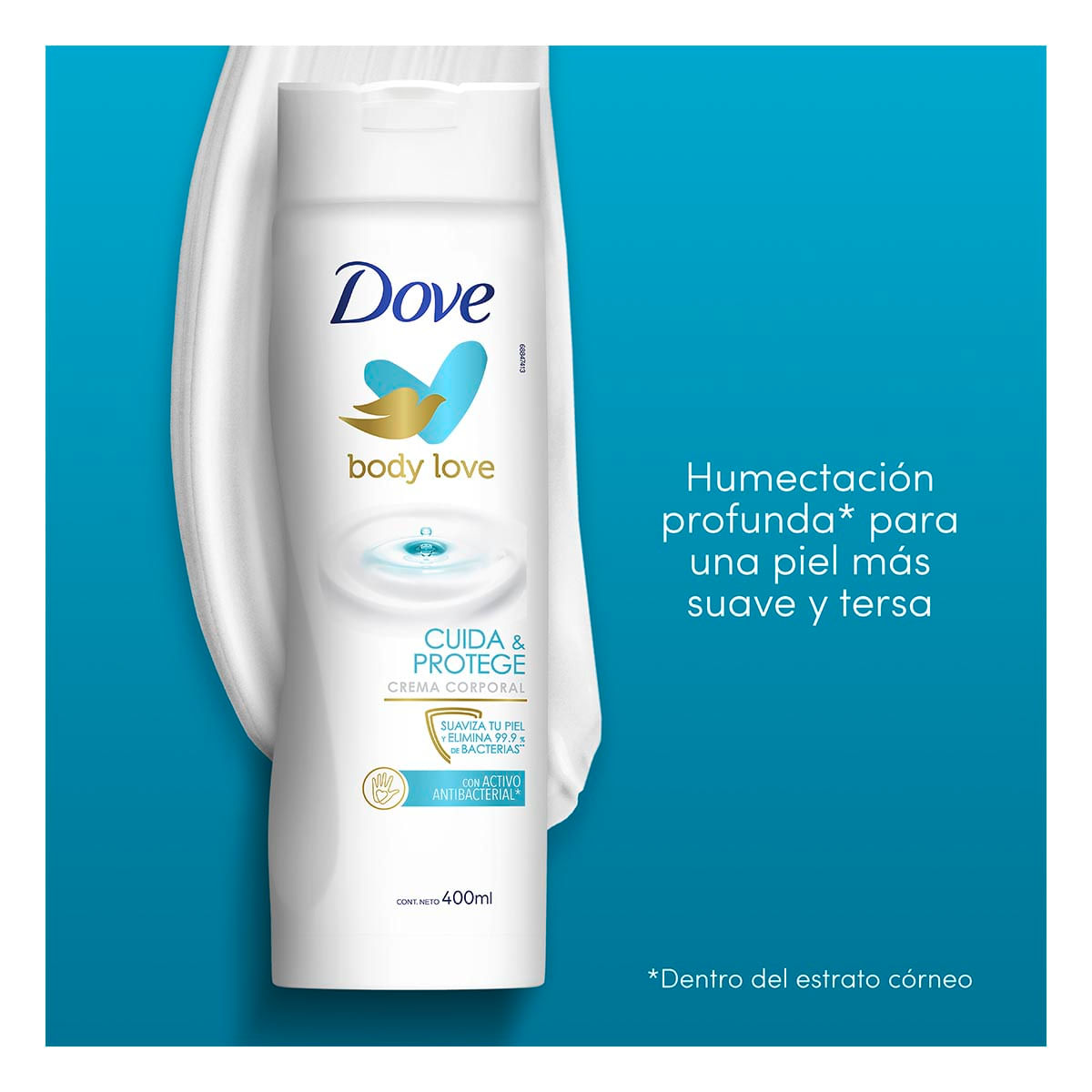 Crema Corporal Dove Cuida y Protege 400ml | Chedraui