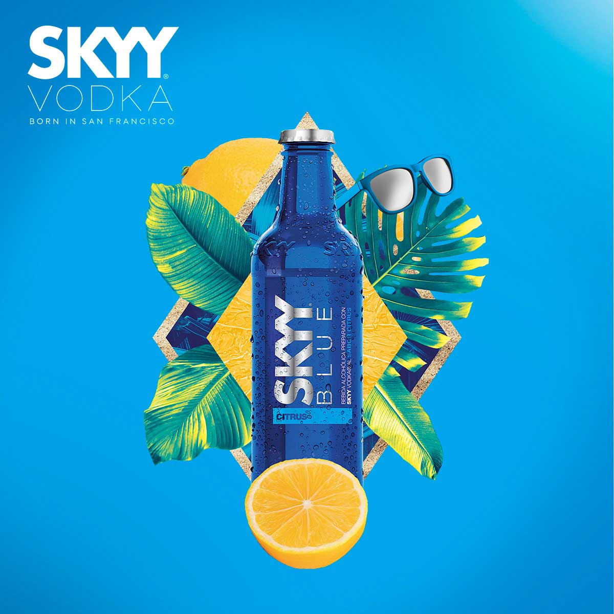 Bebida Preparada Skyy Blue Citrus 275ml | Chedraui