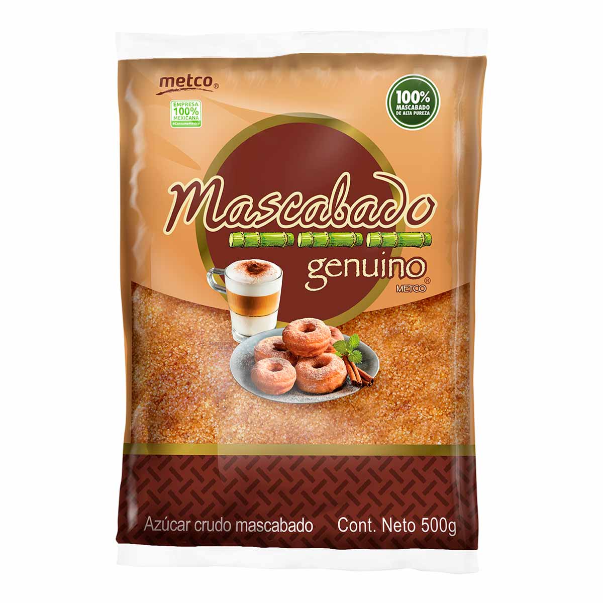 Azúcar Mascabado Genuino Metco Bolsa de 500g | Chedraui