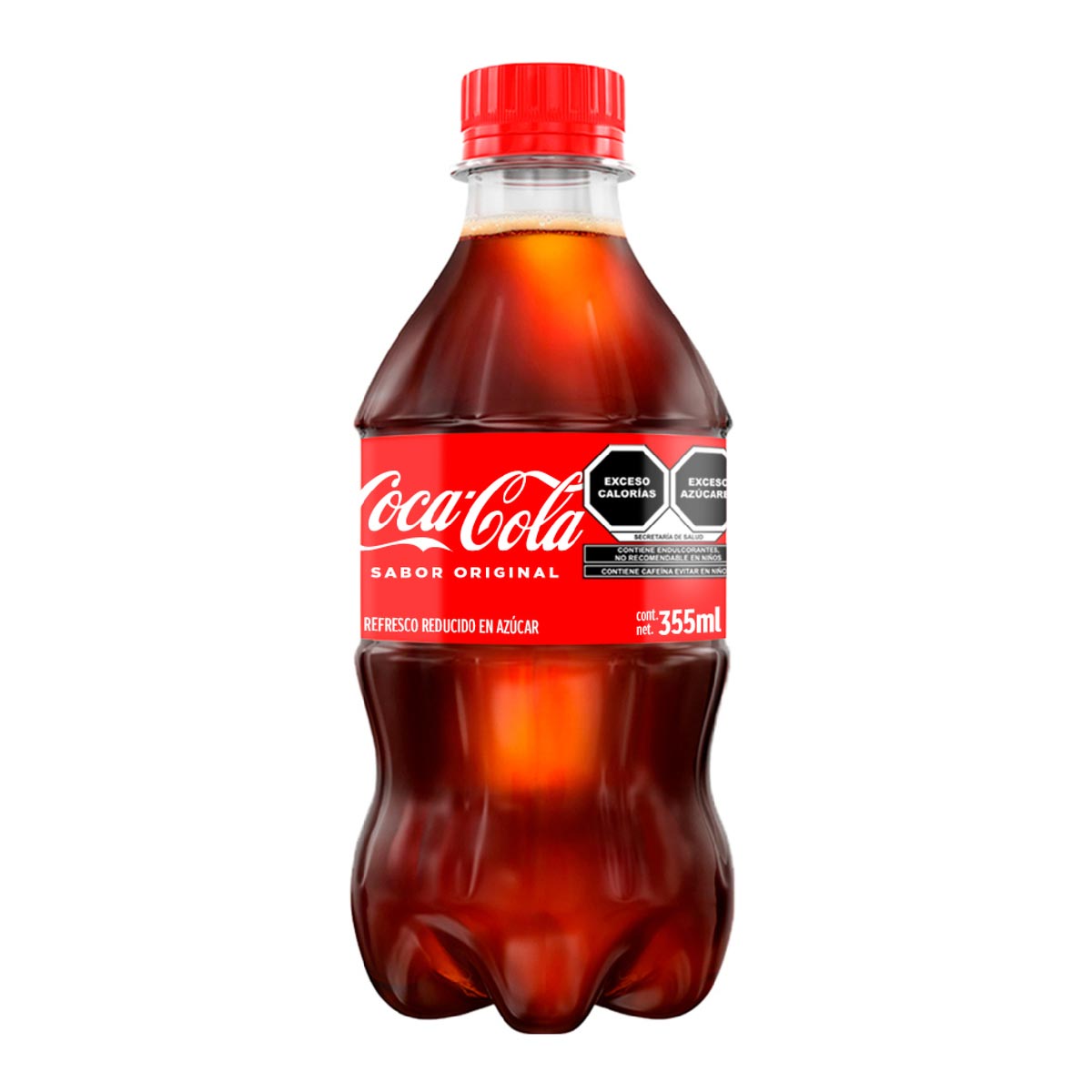 Refresco Coca-Cola Original 12 Botellas de 355ml c/u | Chedraui