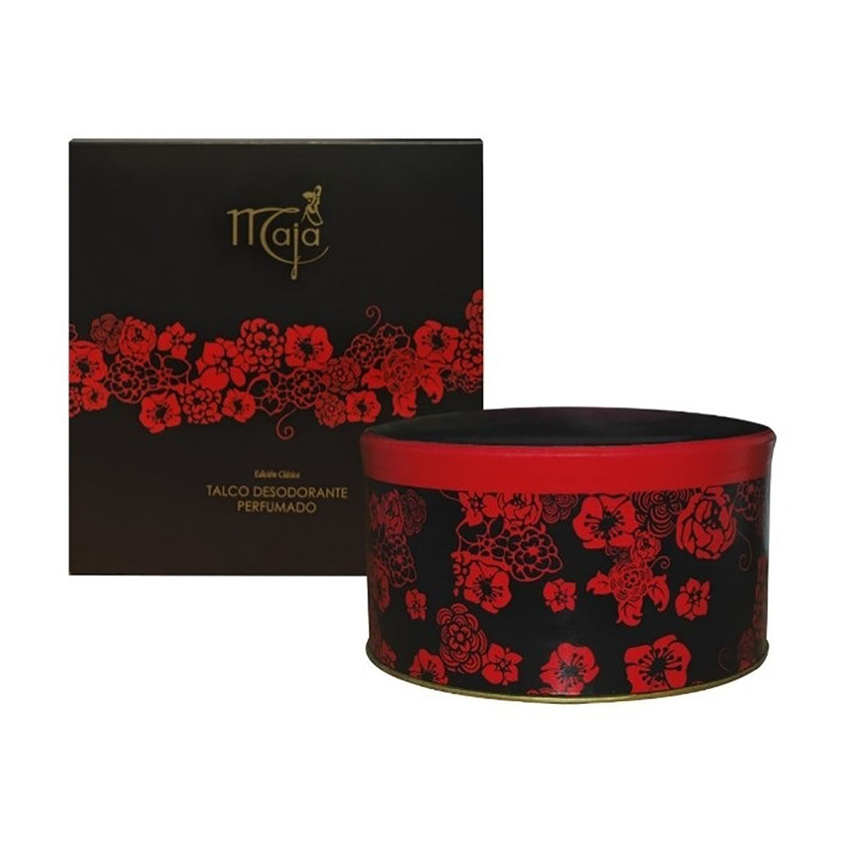 Talco Corporal Maja Perfumado con Talquera Edición Clásica 150g | Chedraui