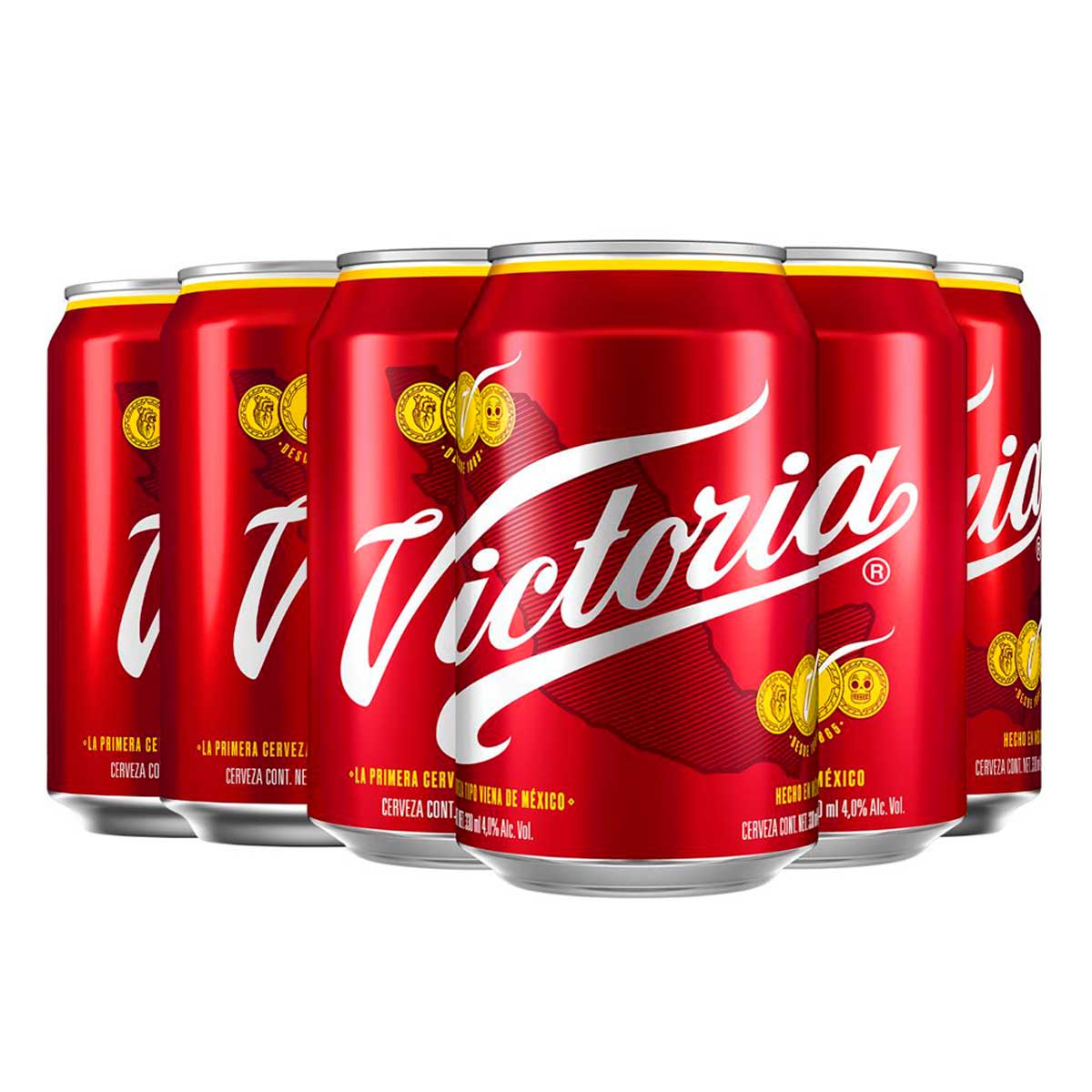 Cerveza Victoria 6 Pack Lata 330 ml | Chedraui