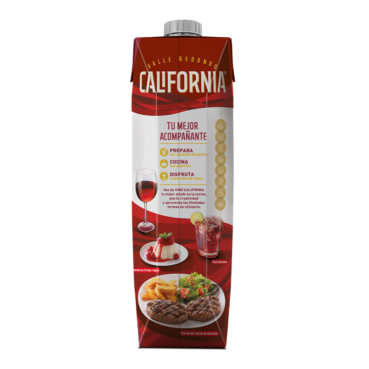 Vino Tinto Mexicano California Blend 1L | Chedraui