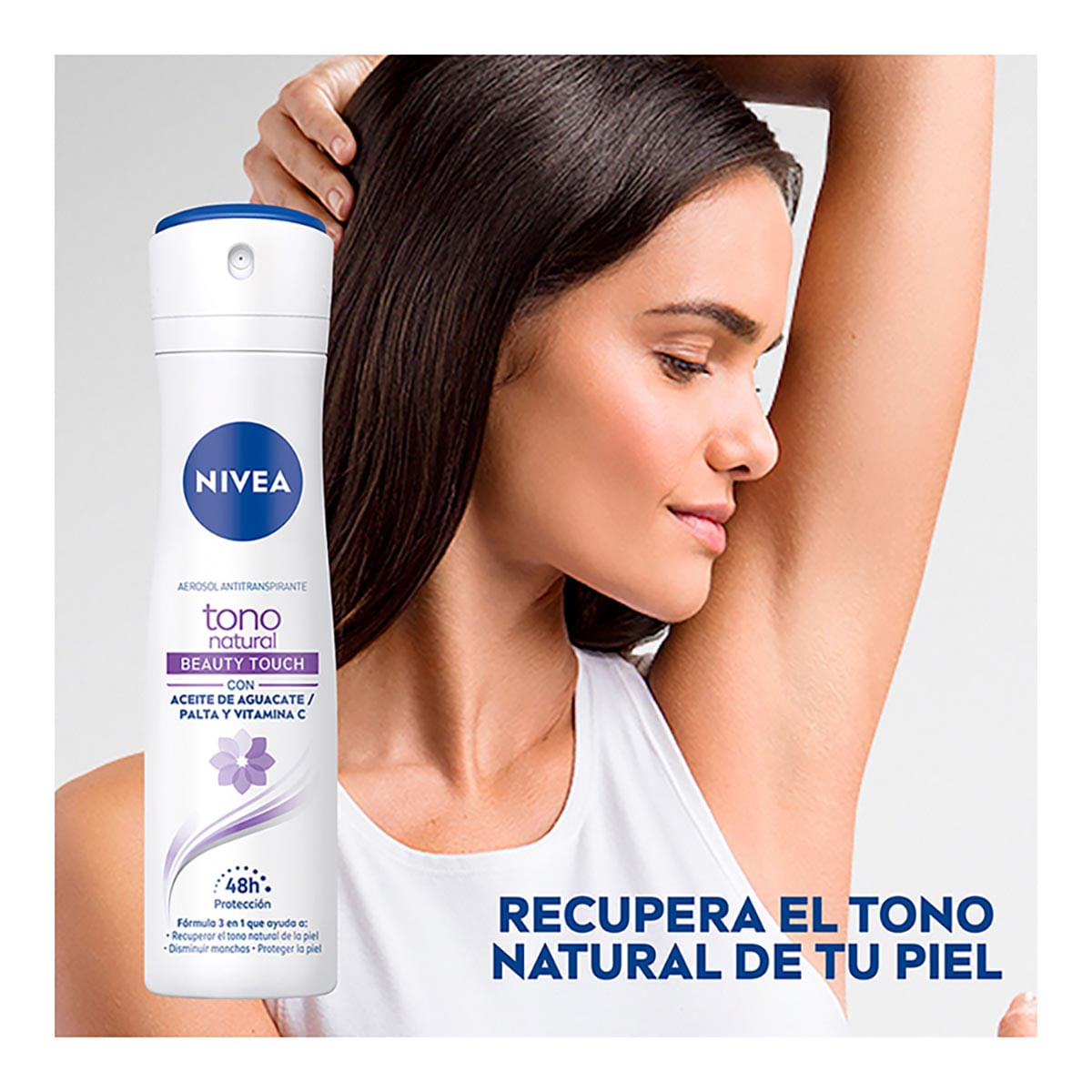 Antitranspirante en Aerosol Nivea Aclarado Beauty Touch 150ml | Chedraui