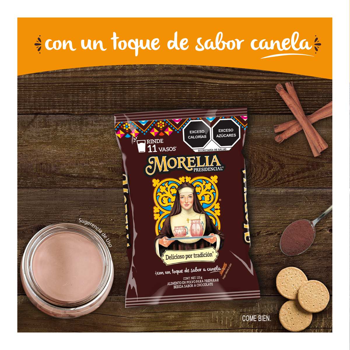 Chocolate en Polvo Morelia Presidencial 155g | Chedraui