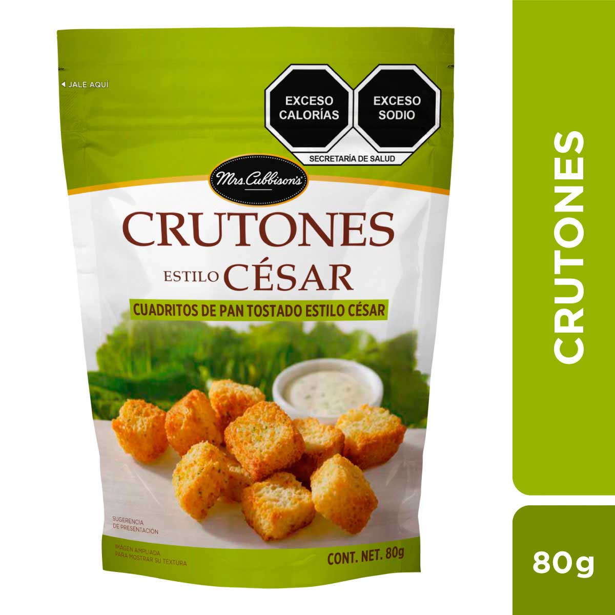 Crutones Mrs Cubbison´s Estilo César 80g | Chedraui