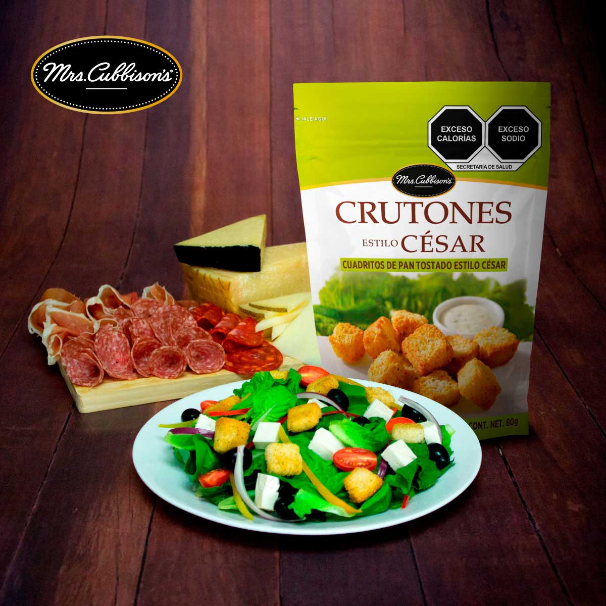 Crutones Mrs Cubbison´s Estilo César 80g | Chedraui