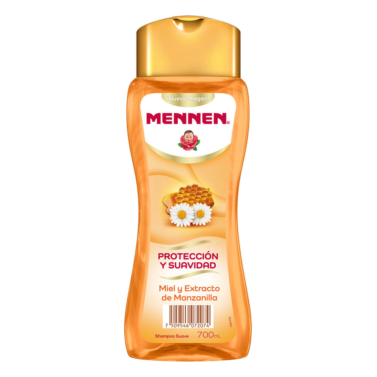 Shampoo Mennen Proteccion y Suavidad Miel y Extracto de Manzanilla 700ml Chedraui