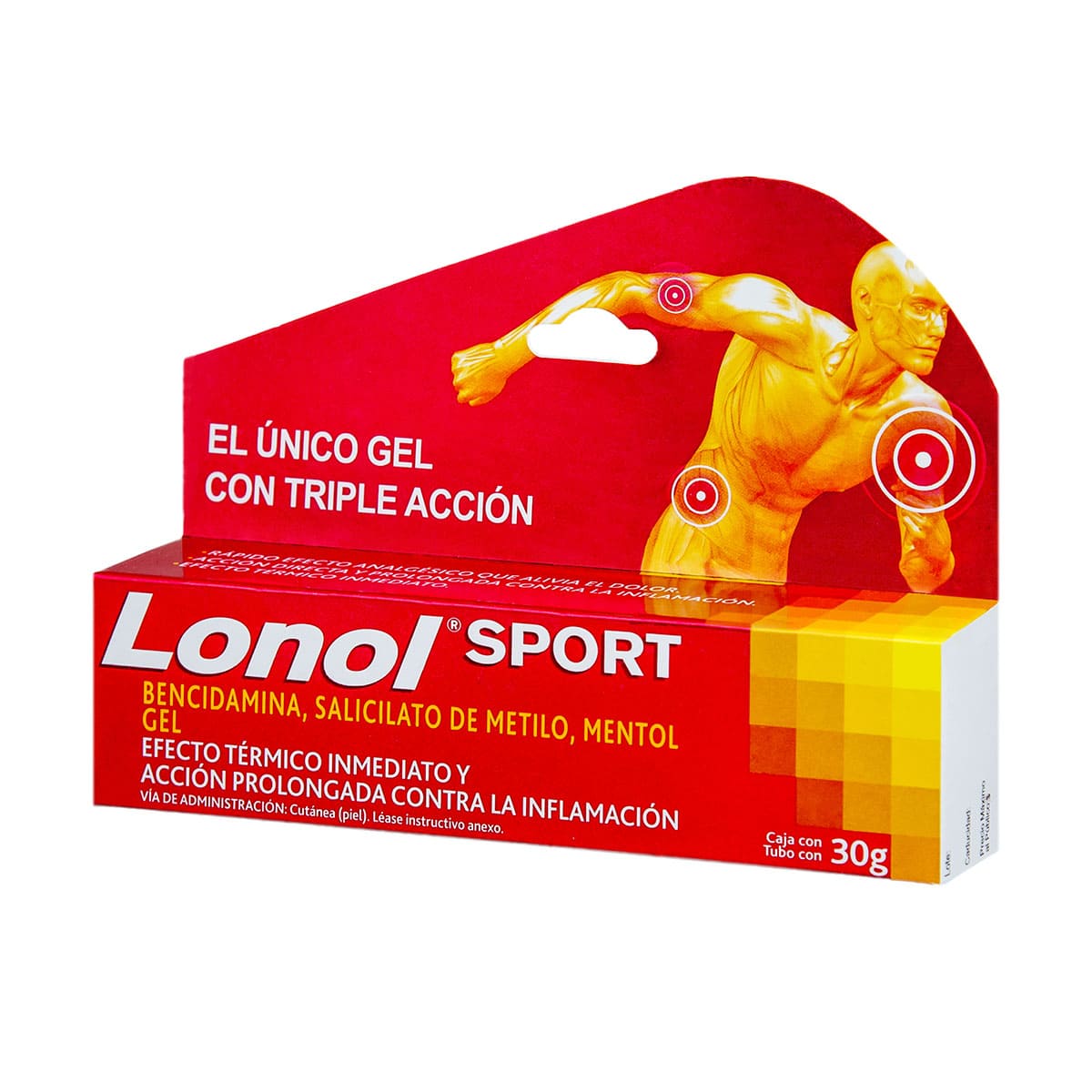 Gel Lonol Sport Tubo con 30g | Chedraui